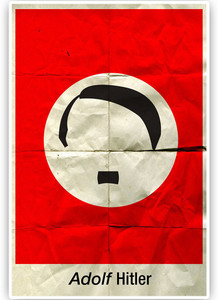EurekaDesigns Poster Adolf Hitler Paper Print - Personalities posters ...