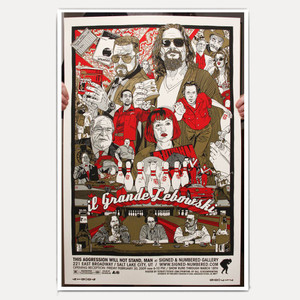 Il Grande Lebowski Movie (18x12) Paper Print - Abstract posters in ...