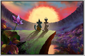 Oggy Cartoon Poster Paper Print - Animation & Cartoons posters in India ...