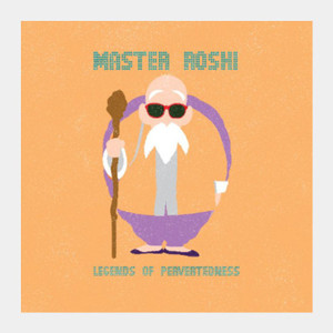 Master Roshi Dragon Ball Square Art | Rishabh Bhargava Photographic ...