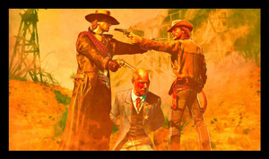 Call of Juarez: Bound in Blood Video Game Laminated Framed Artwork Fine ...