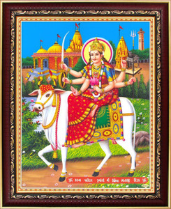 Goddess Umiya / Unjha Umiya Ma Poster Paper Print - Art & Paintings ...