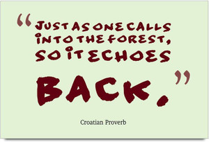 iMerch As One Calls Into Quotes By Croatian Proverb Photographic Paper ...