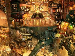 cities HD Poster Art PNCAL22921 Photographic Paper - Abstract posters ...