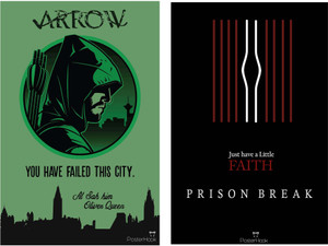 Prison Break - Arrow Poster - Combo Fine Art Print - PosterHook posters ...