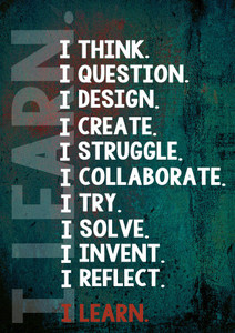 I Learn Quote Fine Art Print - Quotes & Motivation posters in India ...