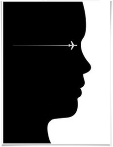 dailyobjects-face-silhouette-large-wall-art-print Paper Print ...