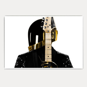 Daft Punk Guitar (18x12) Paper Print - Abstract posters in India - Buy ...