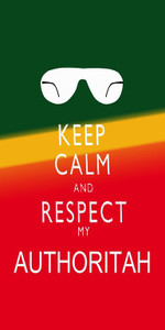 Keep Calm & Respect Authoritah | South Park Photographic Paper - Comics ...