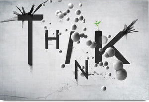 Cool Think Paper Print - Art & Paintings posters in India - Buy art ...