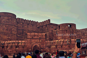 AGRA FoRT | Laminated Poster | Large | 16 x 10.5 Photographic Paper ...