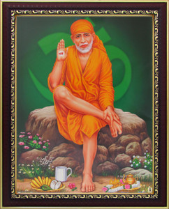 Sai Baba / Saibaba Poster Paper Print - Art & Paintings, Religious ...
