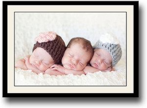 Three cute baby faces Fine Art Print - Children posters in India - Buy ...