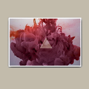 Epic Modern Triangle Art Wall Hang Fine Art Print - Abstract posters in ...