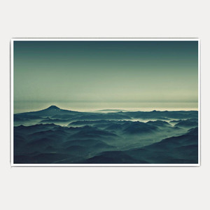 The Endless Mountains (18x12) Paper Print - Abstract posters in India ...