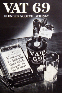 Posterhouzz Poster AD VAT 69 18x12 inch Paper Print - Pop Art posters ...