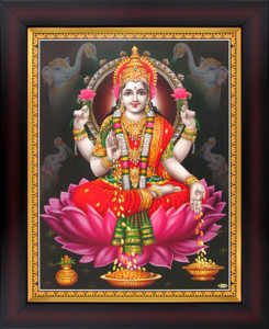 Goddess Lakshmi / Laxmiji / Laxmi Poster Paper Print - Art & Paintings ...
