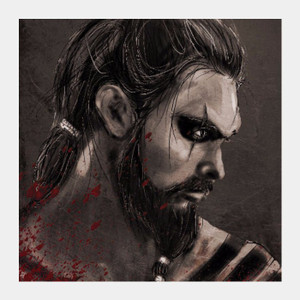 Khal Drogo Game of thrones Square Art | Artist: Parikshit Deshmukh ...