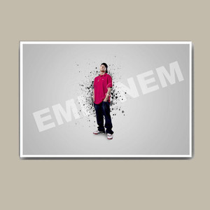 Eminem Fan Art Wall Hang Fine Art Print - Abstract posters in India ...
