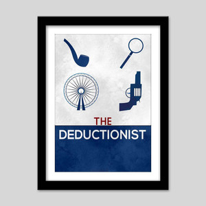 The Deductionist Laminated & Framed Wall Mounted Photographic Paper ...
