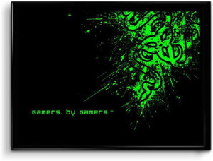 For Gamers by Gamers Razer Paper Print - Typography, Quotes ...