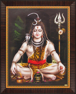 Lord Shiva / Shankar / Mahadev Poster Paper Print - Art & Paintings ...