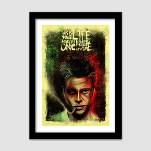 Fight Club Glass Photographic Paper - Merchbay posters - Music posters ...