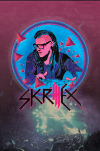 Skrillex Laminated Poster - 22 x 33 Photographic Paper - RJ Artworks ...