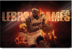 Bluegape Lebron James Basketball Player Photographic Paper - Sports ...
