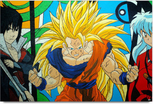 Pools Dragon Ball Z Paper Print - Art & Paintings posters in India ...
