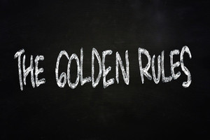 The Golden Rules Poster Paper Print - Quotes & Motivation posters in ...