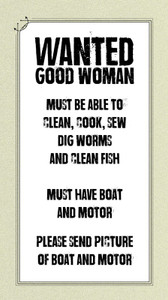 Wanted Good Woman Paper Print - Humor posters in India - Buy art, film ...