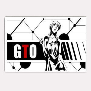 Hawtskin Gto Anime Girl Art 18X12 Inch Ready To Stick Poster ...