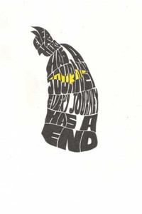 Batman Typo Artwork | Artist: Shyam Zawar Photographic Paper ...