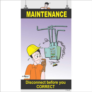 Safety Poster-Maintenance Paper Print - Abstract, Humor, Quotes ...