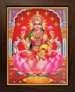 Goddess Lakshmi / Laxmiji / Laxmi Poster Paper Print - Art & Paintings ...