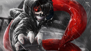 Ken Kaneki in the rain - Tokyo Ghoul Athah Fine Quality Poster Paper ...