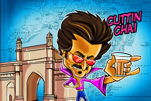 Rajnikanth Cutting Chai Paper Print - Personalities posters in India ...