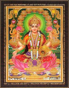 Goddess Lakshmi / Laxmiji / Laxmi Poster Paper Print - Art & Paintings ...