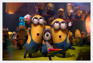 Minions Enjoying Party Paper Print - Movies posters in India - Buy art ...