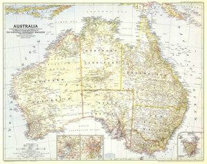 Reproduction of a poster presenting - Australia (1948) Paper Print ...