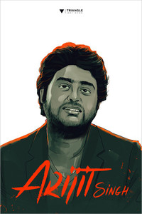 Arijit Singh Poster Fine Art Print - Vipul Bhandari posters - Music ...