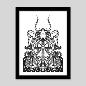 Octopus Overlord Glass Photographic Paper - Prantar Tamuli posters ...