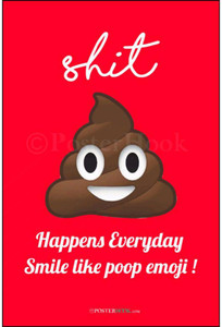 PosterHook Poop Poster Paper Print - PosterHook posters - Humor posters ...
