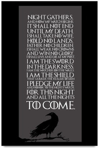 RangeeleInkers GOT House Stark Quotes Laminated Poster Paper Print ...