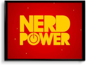 Nerd Power Paper Print - Typography, Quotes & Motivation posters in ...