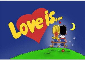 Posterhouzz Love Is Paper Print - Abstract posters in India - Buy art ...