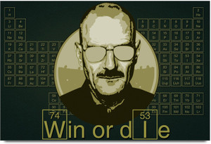 Breaking Bad Win or Die Poster Paper Print - Shopmantra posters ...