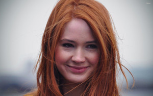 Smiling Karen Gillan Athah Fine Quality Frameless Poster Paper Print ...