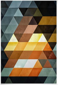 dailyobjects-gyld-pyrymyd-small-wall-art-print Paper Print - spires ...